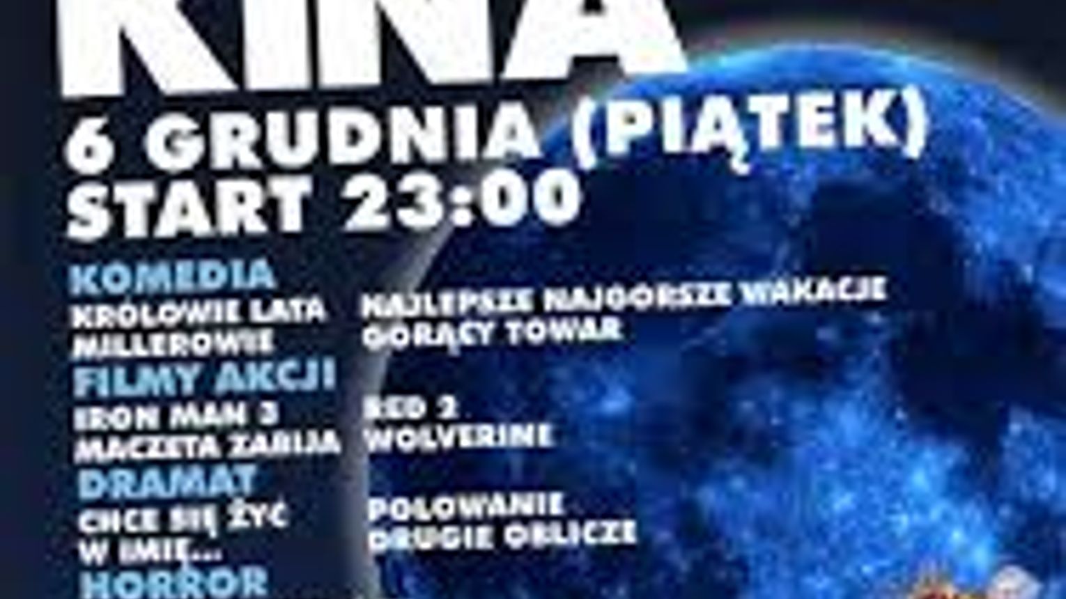 14 edycja \"Nocy Kina\" w Multikinie