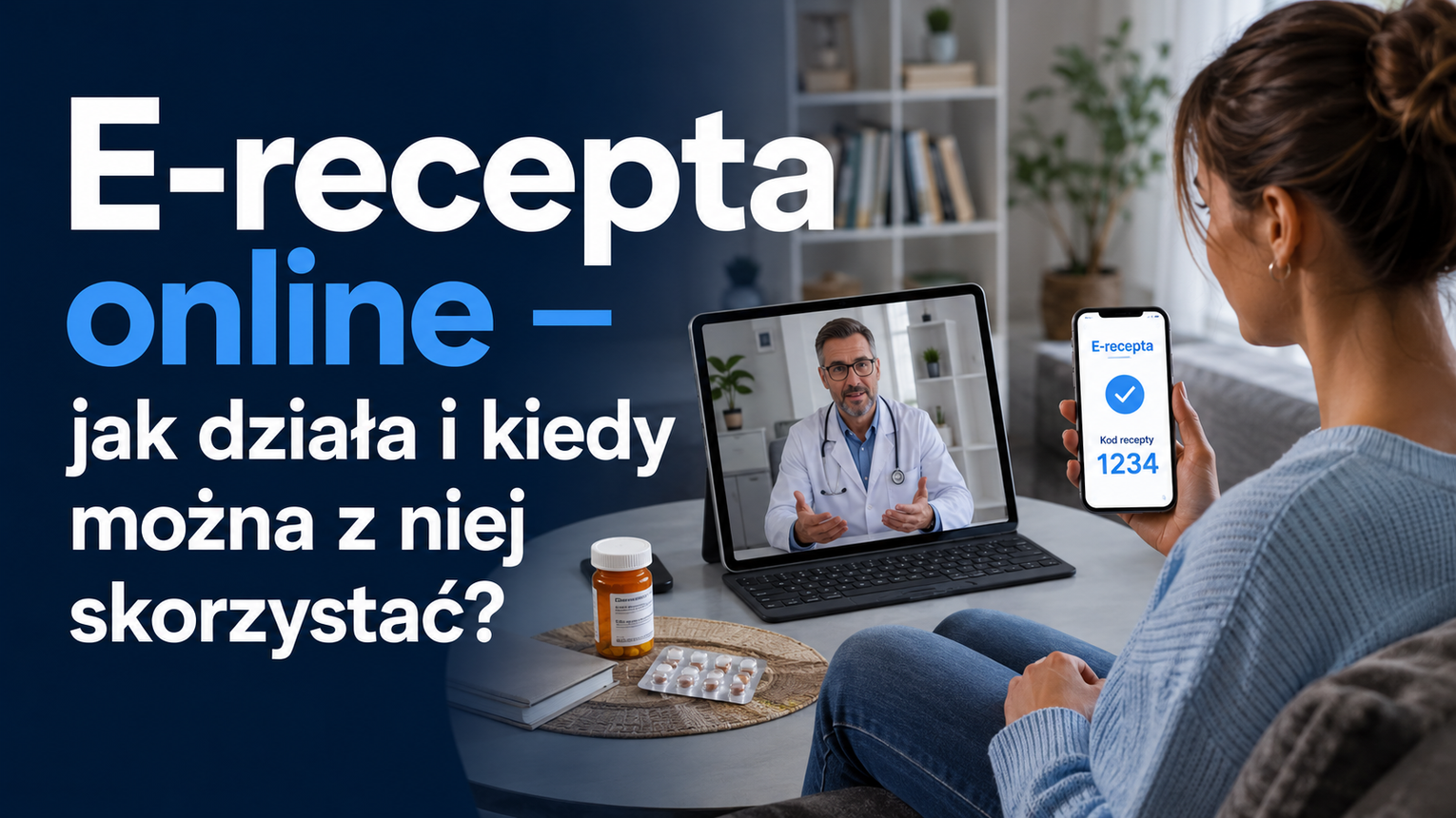 E-recepta online - jak działa i kiedy można z niej skorzystać?