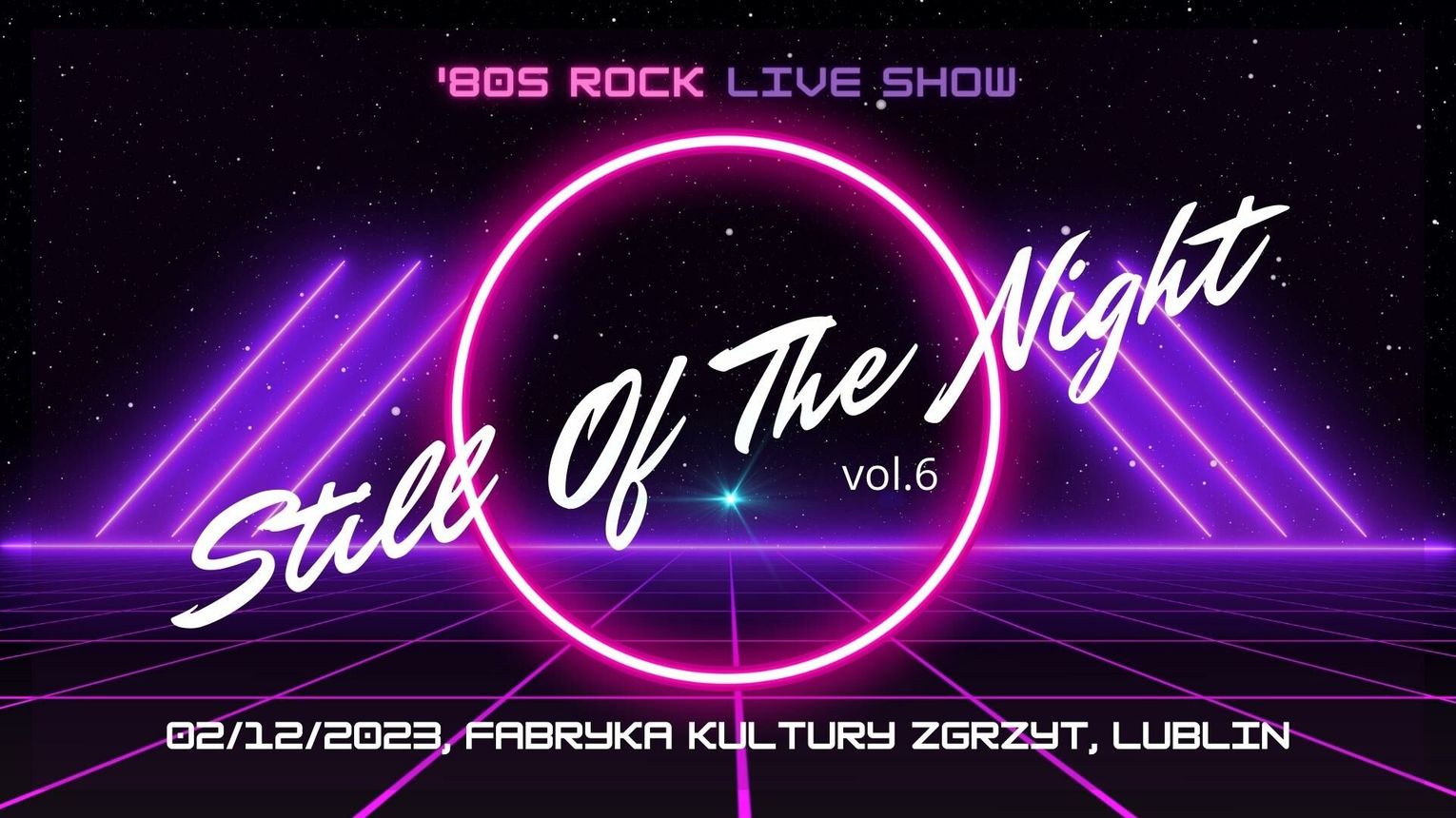 Muzyczny powrót do lat 80-tych. 80’s Rock Live Show w Fabryce Kultury ...