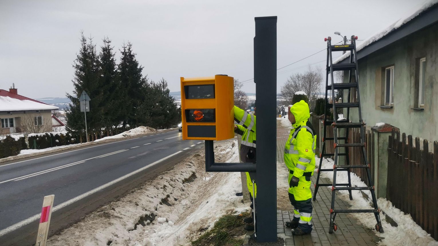Nowy fotoradar już pstryka w Modliborzycach