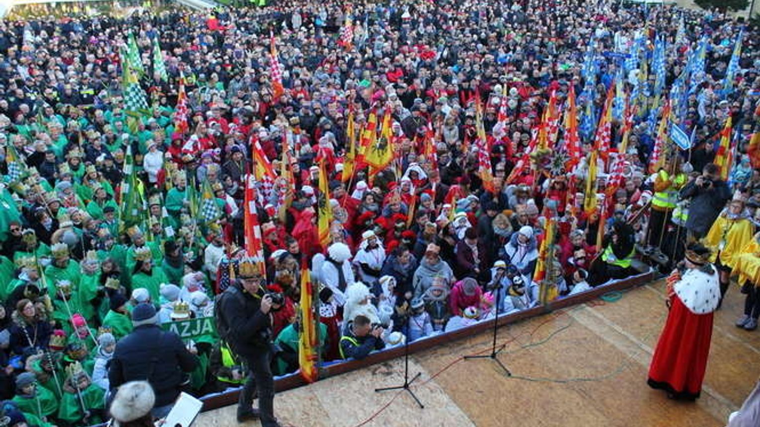 Puławy: Rekordowa frekwencja Orszaku Trzech Króli [zdjęcia, wideo]